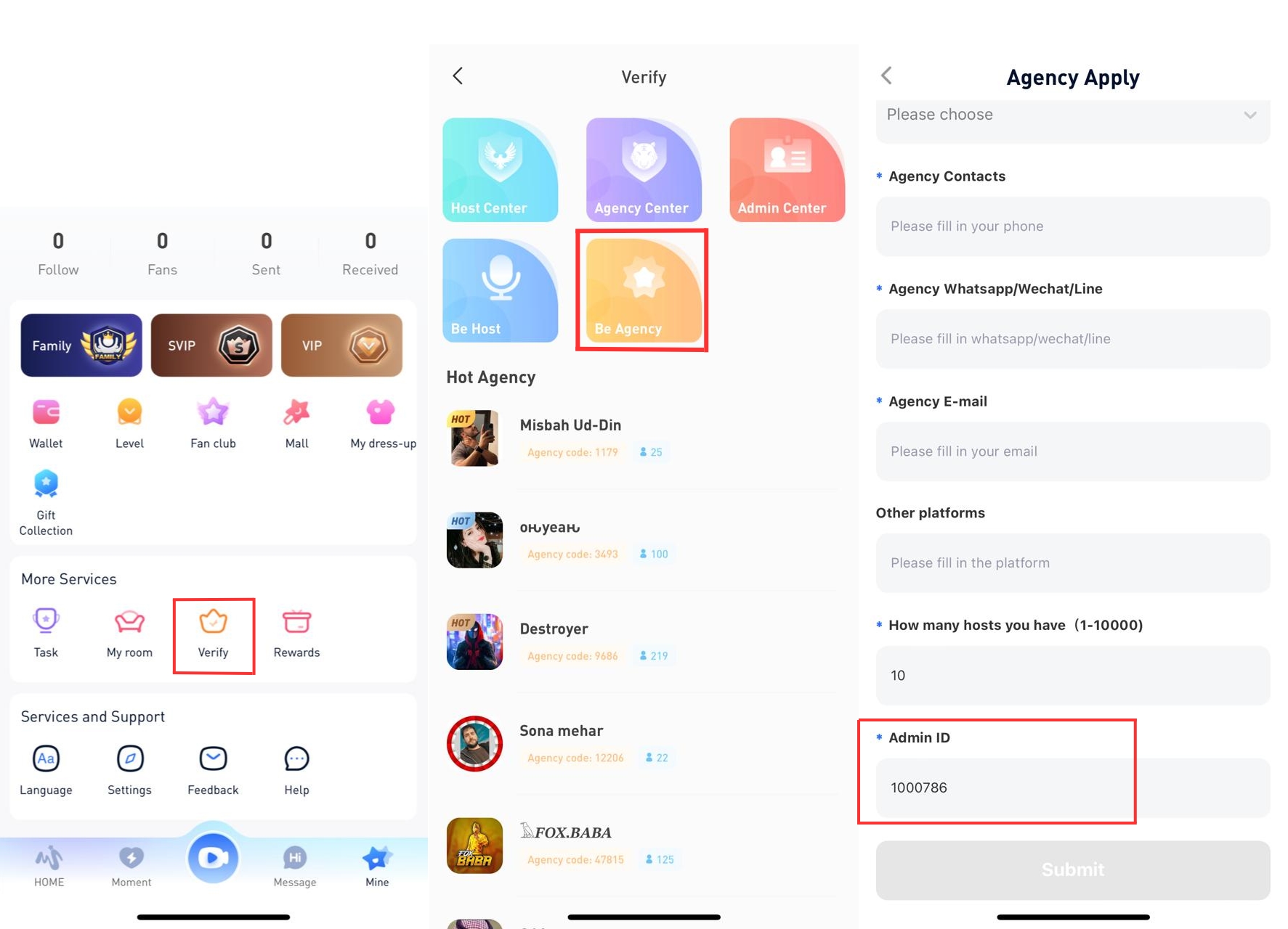 How to become Migo Live Agency? – Migo Live Recharge